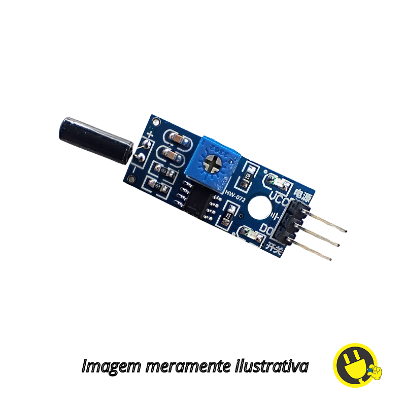 Módulo Sensor de Vibração SW1801P - SmartProjects Brasil | Componentes ...