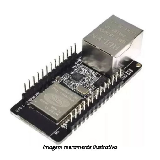 Módulo Esp32 Com Ethernet Wifi E Bluetooth Wt32 Eth01 Smartprojects