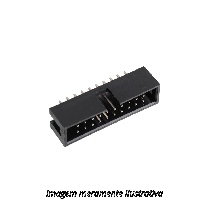 Conector Header 20 Vias Macho 180º para Placa - SmartProjects Brasil ...