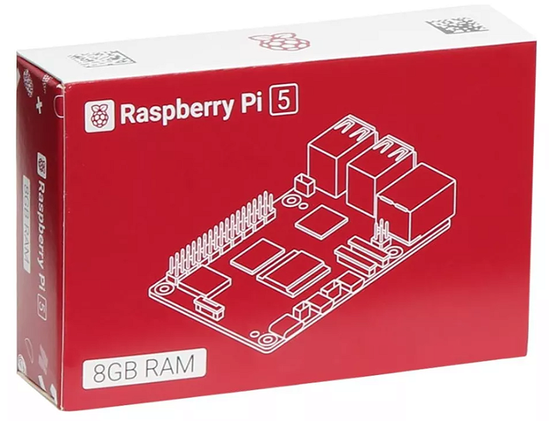 Raspberry Pi 5 Model B 8Gb RAM - Arduino e Raspberry em Manaus é na Smart Projects!