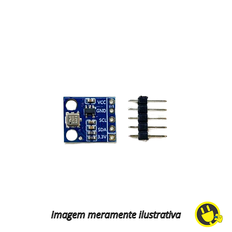 Sensor Pressão Temperatura Barômetro BMP180 - SmartProjects Brasil ...