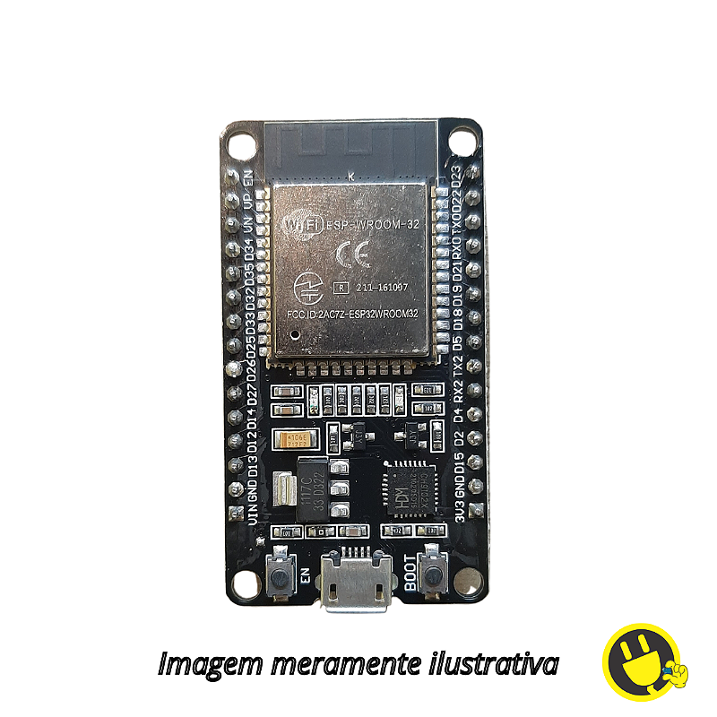 Placa ESP32 wroom ESP32 wifi - SmartProjects Brasil | Componentes ...