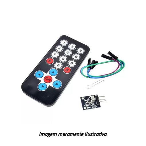 Kit Controle Remoto Infravermelho IR - SmartProjects Brasil ...