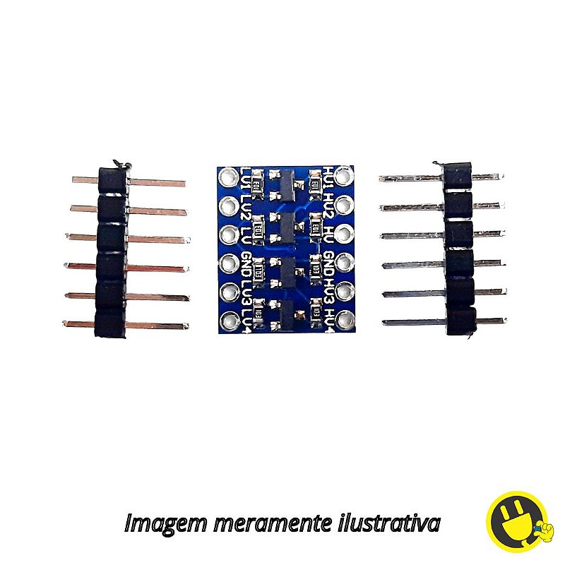 Conversor de Nível Lógico 3,3-5V Bidirecional 4 Canais - SmartProjects ...