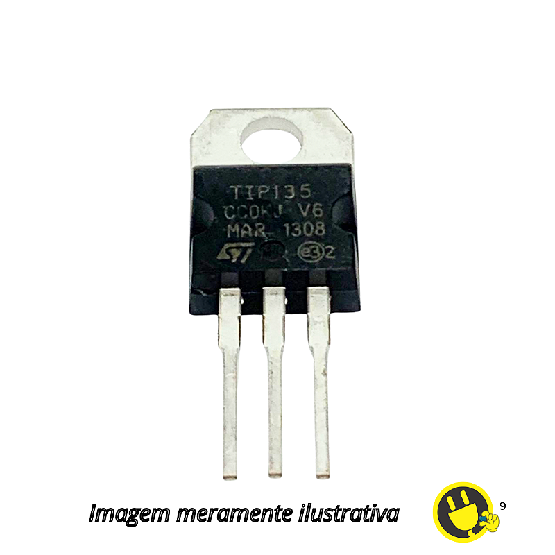 Transistor TIP135 – Darlington PNP - SmartProjects Brasil | Componentes ...
