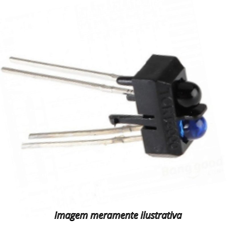 Sensor Óptico Reflexivo Fototransistor TCRT5000 - SmartProjects Brasil ...