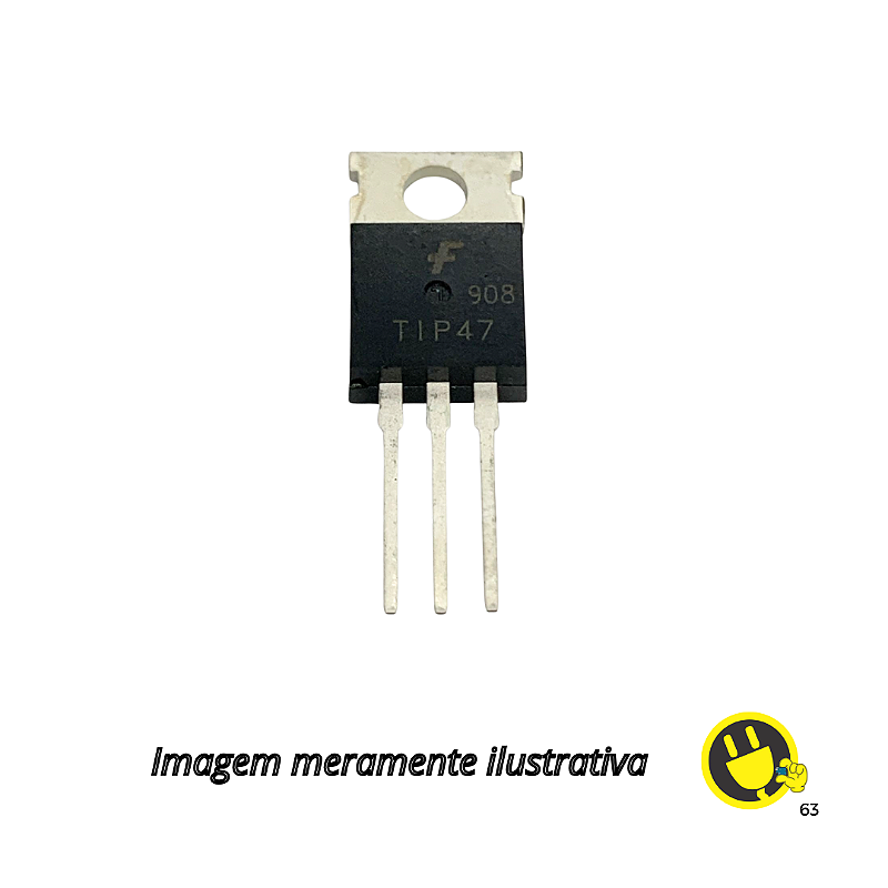 Transistor TIP47 NPN - SmartProjects Brasil | Componentes Eletrônicos ...