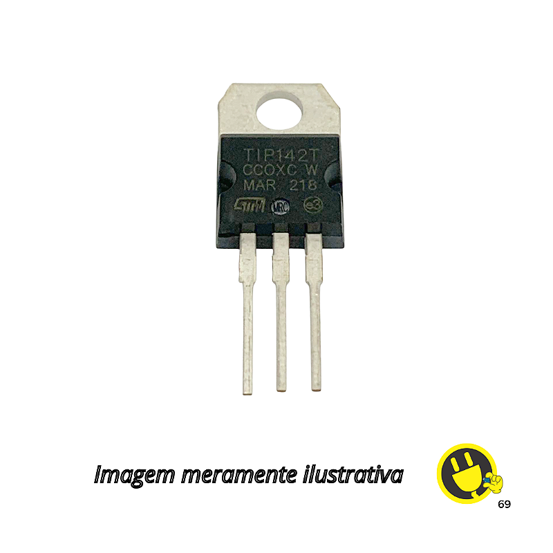 Transistor TIP142T NPN - SmartProjects Brasil | Componentes Eletrônicos ...