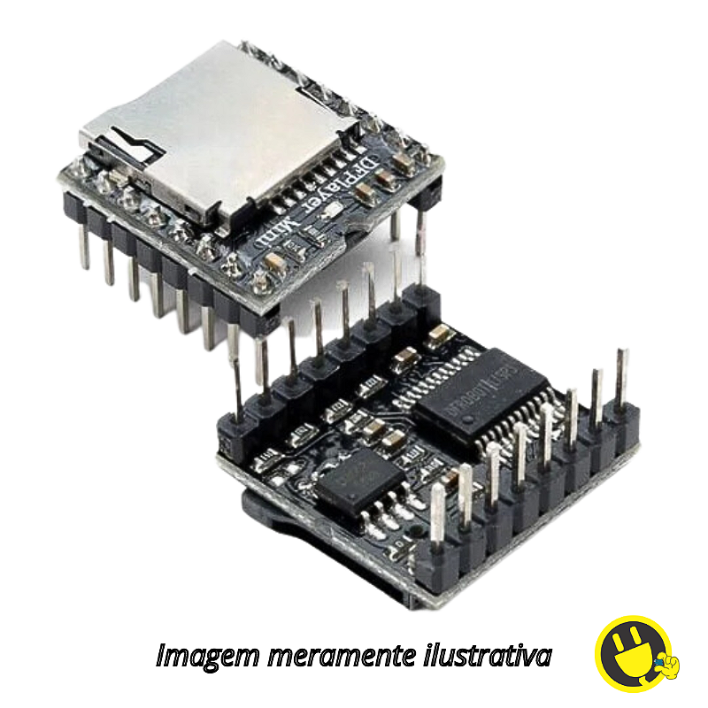 Módulo MP3 DFPlayer Mini - SmartProjects Brasil | Componentes ...
