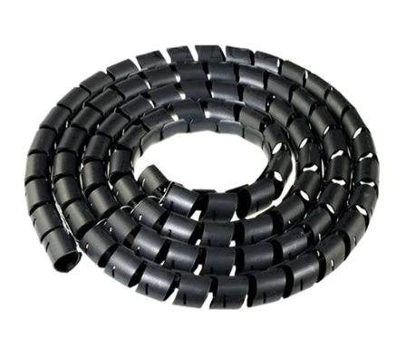 Organizador de Fio Preto SWB-10 – Diâmetro 8–10 mm (3/8") – 10 metros ...