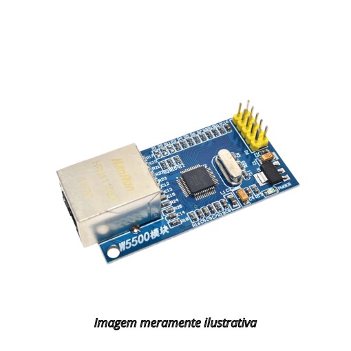 Módulo Rede Ethernet W5500 - Arduino e Raspberry em Manaus é na Smart Projects!
