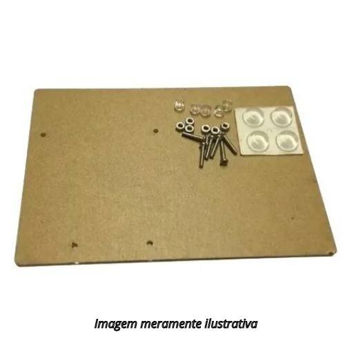 Base Acrílico para Arduino UNO e Protoboard 400 Furos - SmartProjects ...