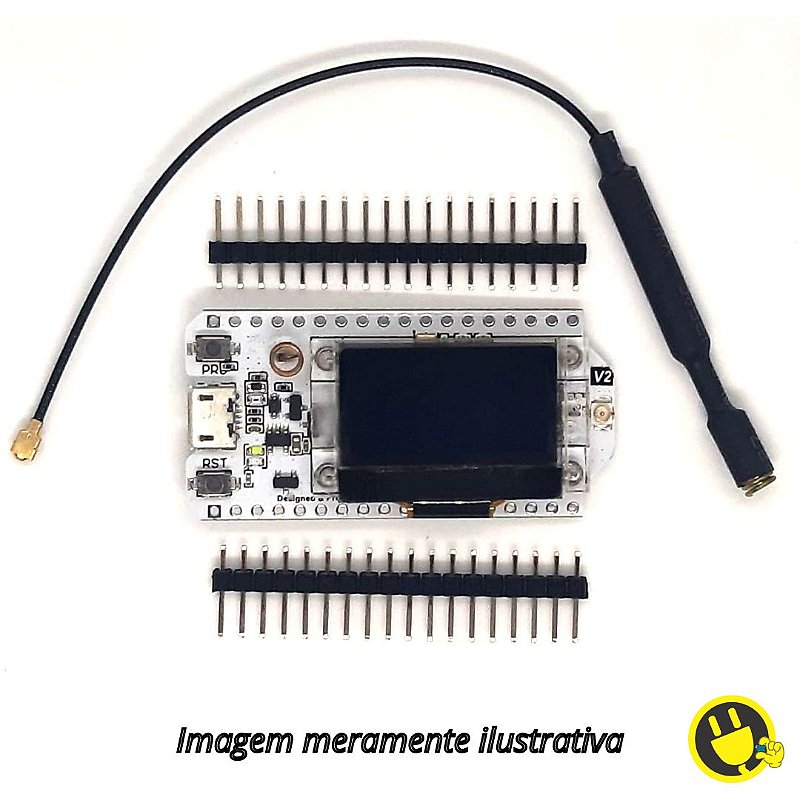 Placa Lora ESP32 SX1276 Display Oled Wifi Bluetooth 868-915mhz - SmartProjects Brasil ...