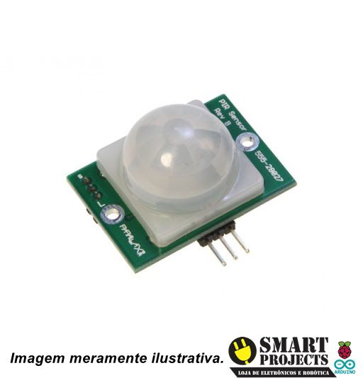 Sensor de movimento Parallax PIR-Rev B - Arduino e Raspberry em Manaus ...