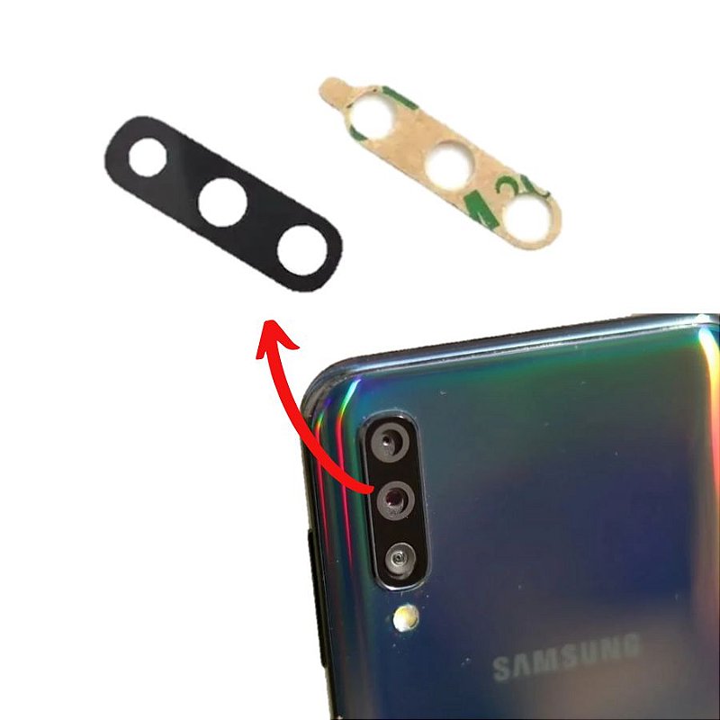 Lente Vidro Da Camera Samsung Galaxy A30S A307 - DISTRIBUIDORACCELL ...