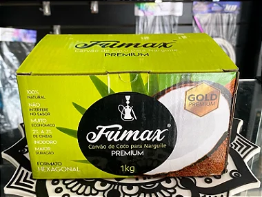 10KG Carvão Fumax - Tabacaria Murtada Hookah
