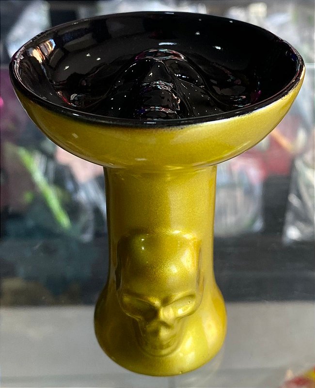 Rosh Caveira Dourado - Tabacaria Murtada Hookah
