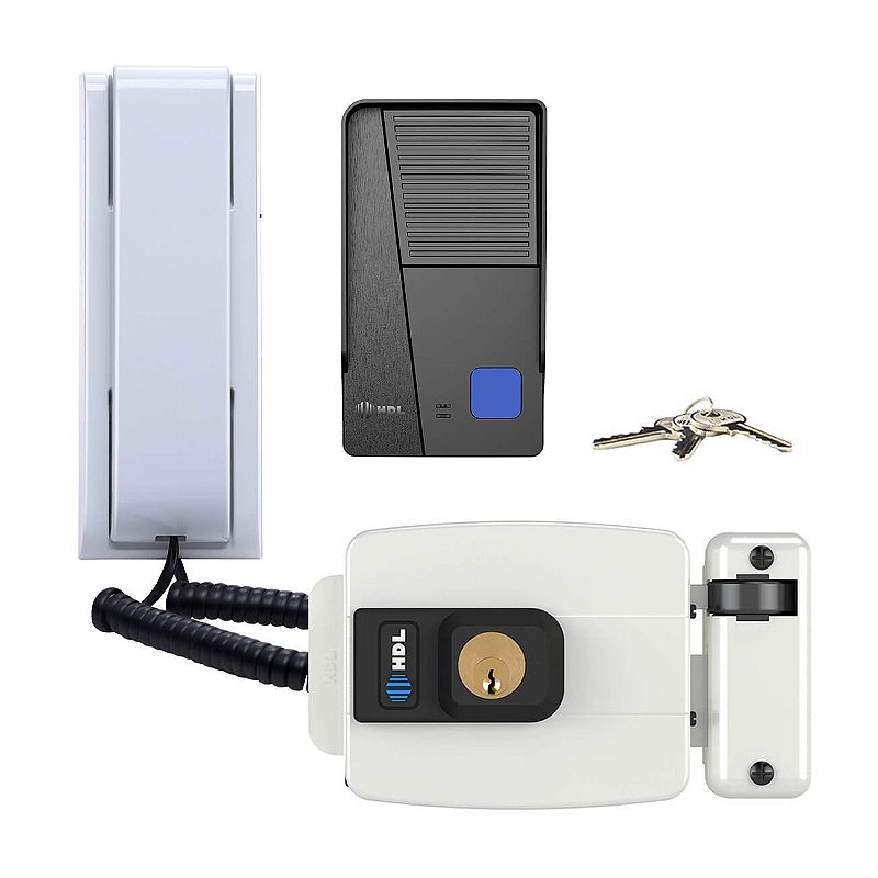 Interfone Residencial Com Fechadura HDL Class C90 Cilindro Fixo ...