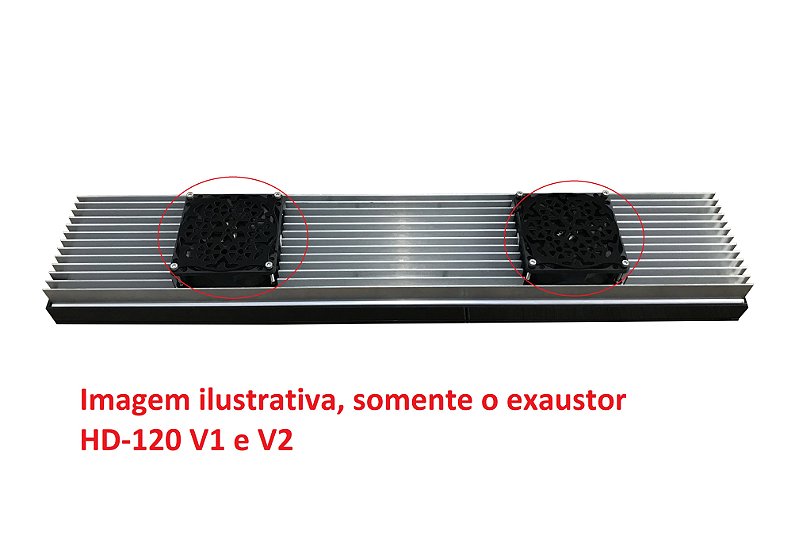 Exaustor luminária Doled V1 e V2 - Doled