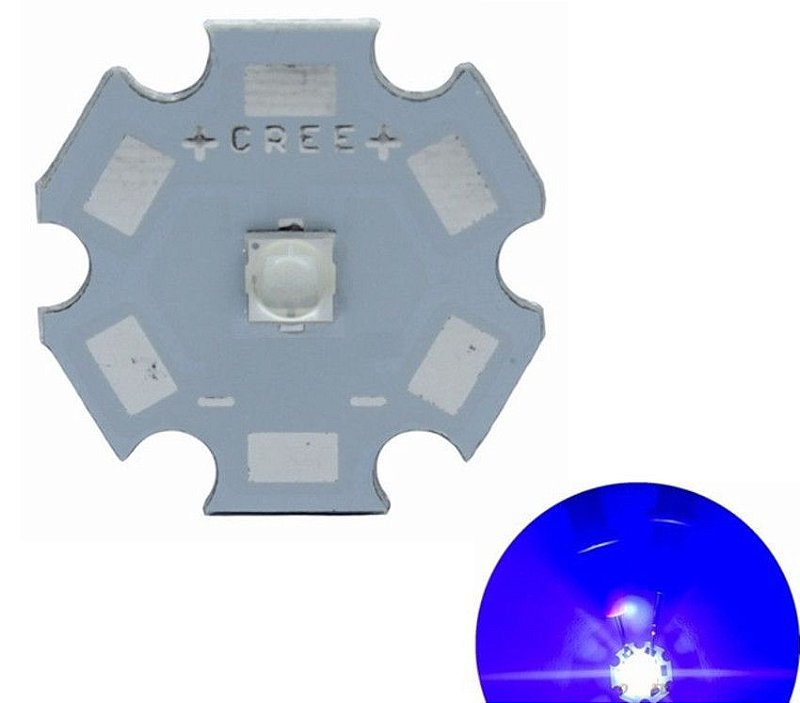 LED Cree Royal Blue 6W - Doled