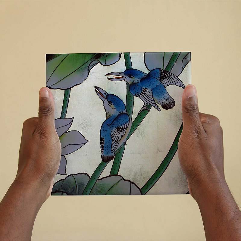 Azulejo Decorativo Pássaro Vietnamita - Oferta de Azulejo Animal - Rei ...
