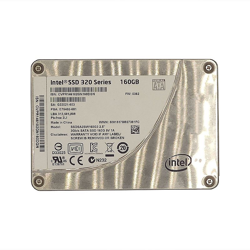 Ssd 160Gb Intel 320 Series Para Notebook - Click Note Informática ...