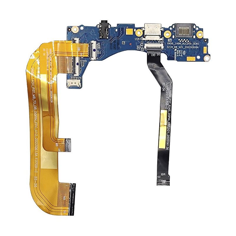 Placa Power Usb Audio Rede Notebook Positivo Master N8440 | Click Note ...