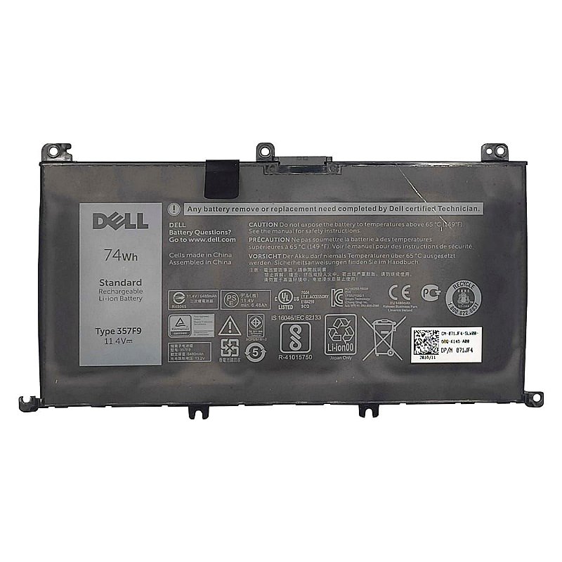Bateria Para Notebook Dell Inspiron 7567 7566 5576 5577 7556 7557 7559 ...