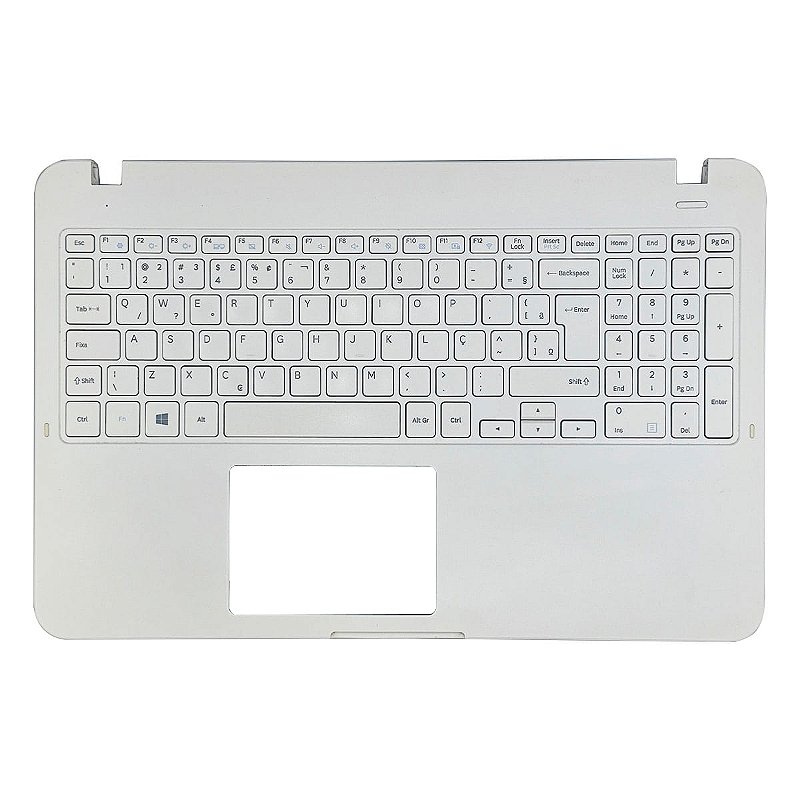 Carcaça Base C/ Teclado Notebook Samsung Np350xaa Np350xbe |Click Note ...