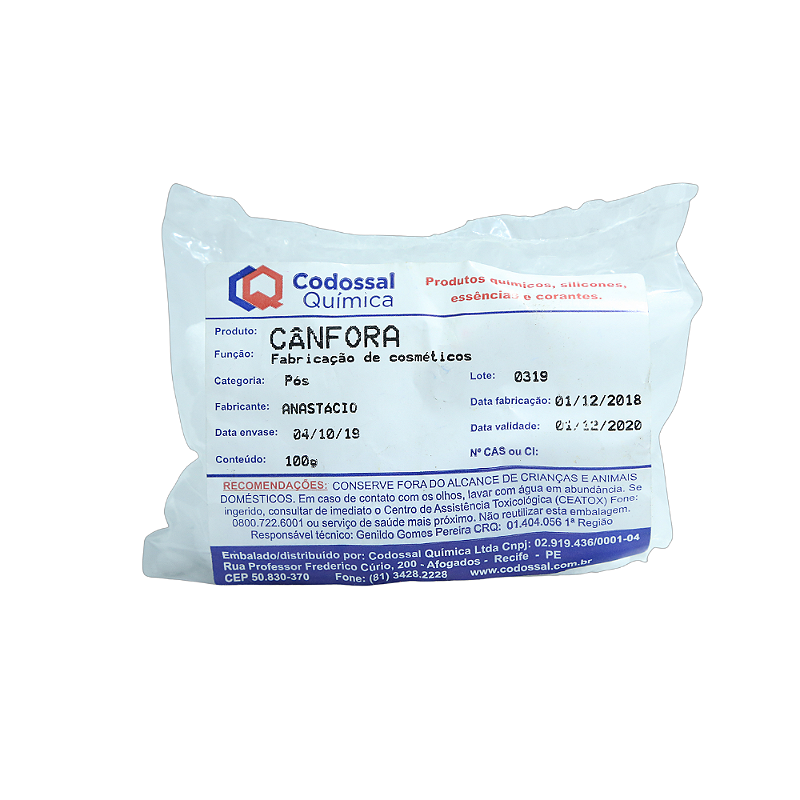 Cânfora 100g - essenciasecia