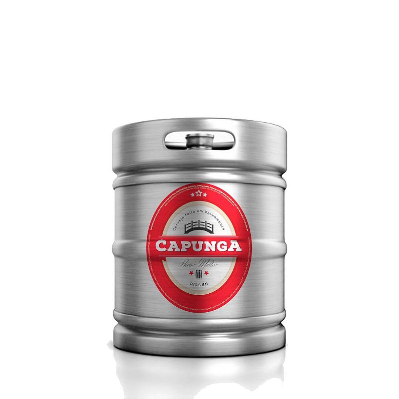 CHOPP PILSEN PURO MALTE 30L - Capunga Craft Beer