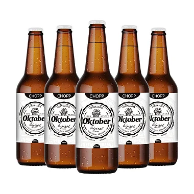 COMBO 36 CHOPP OKTOBER PILSEN - GARRAFA 600ML - Capunga Craft Beer