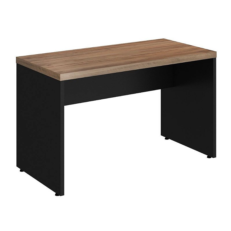 Mesa Retangular para Escritório ATC30 Pé de Madeira - A Loja do Escritório