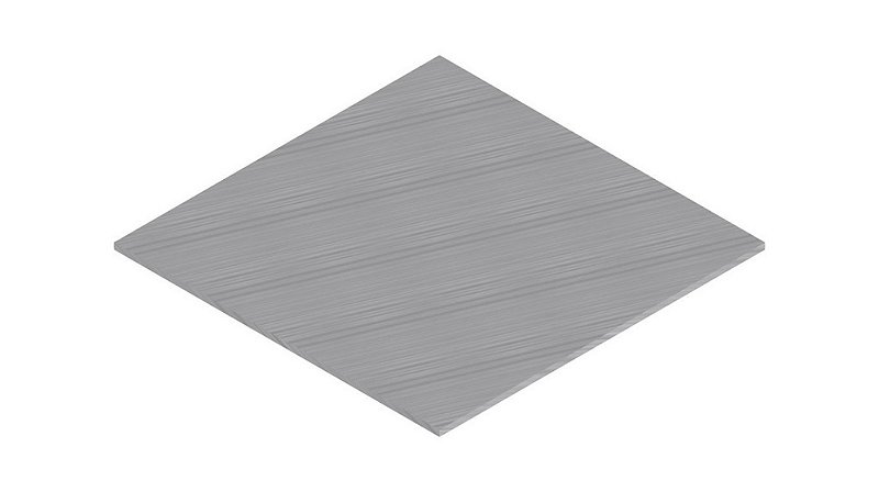 Placa de zinco (ZN) 40X20MM - Petroonline