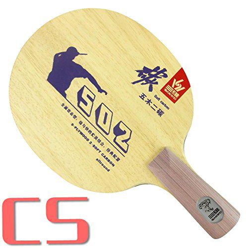 Raquete Classineta Tênis de Mesa - Sanwei 502E OFF+ Carbono + Case ...