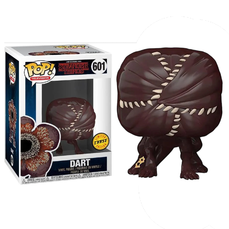 Funko Pop! Stranger Things Dart 601 Exclusivo Chase Original - Moça do ...
