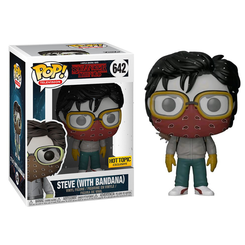 Funko Pop! Stranger Things Steve With Bandana 642 Exclusivo Original ...