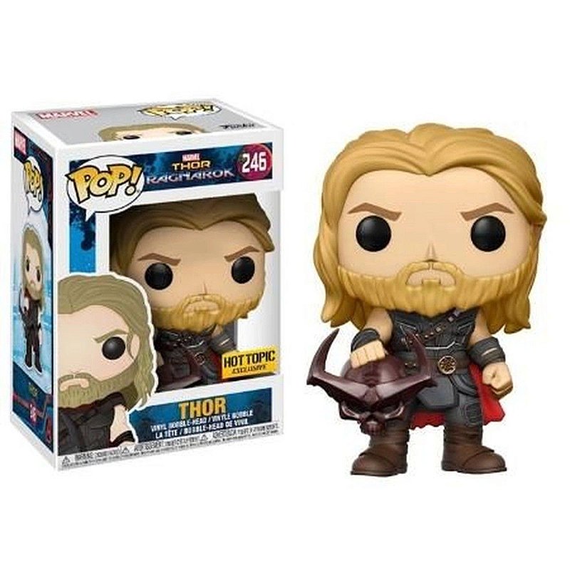 Funko Pop! Marvel Thor Ragnarok Thor 246 Exclusivo Original - Moça do ...