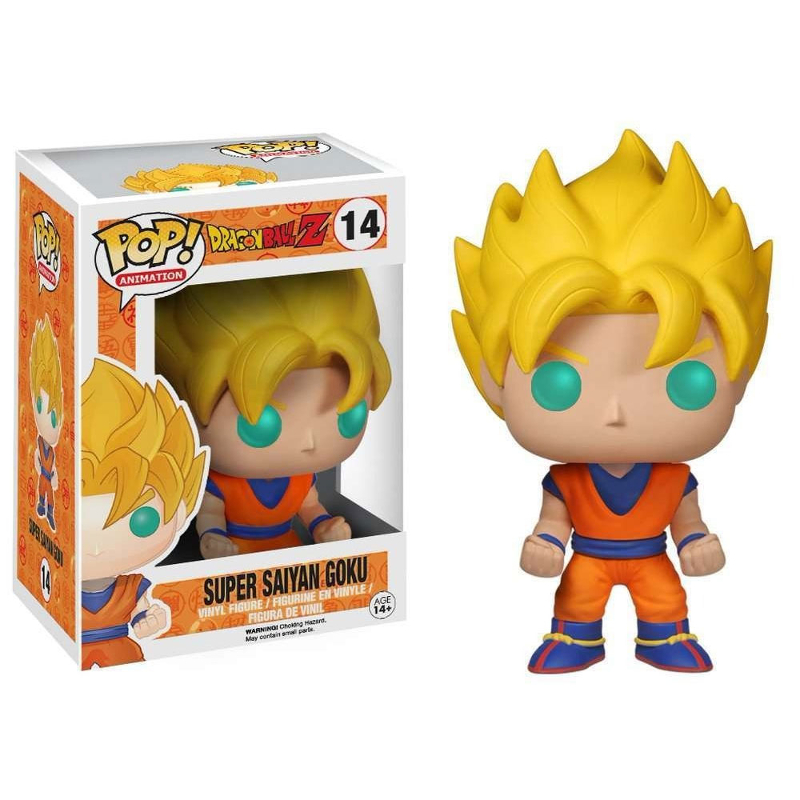Funko Pop! Animation Dragon Ball Z Super Saiyan Goku 14 Original - Moça ...