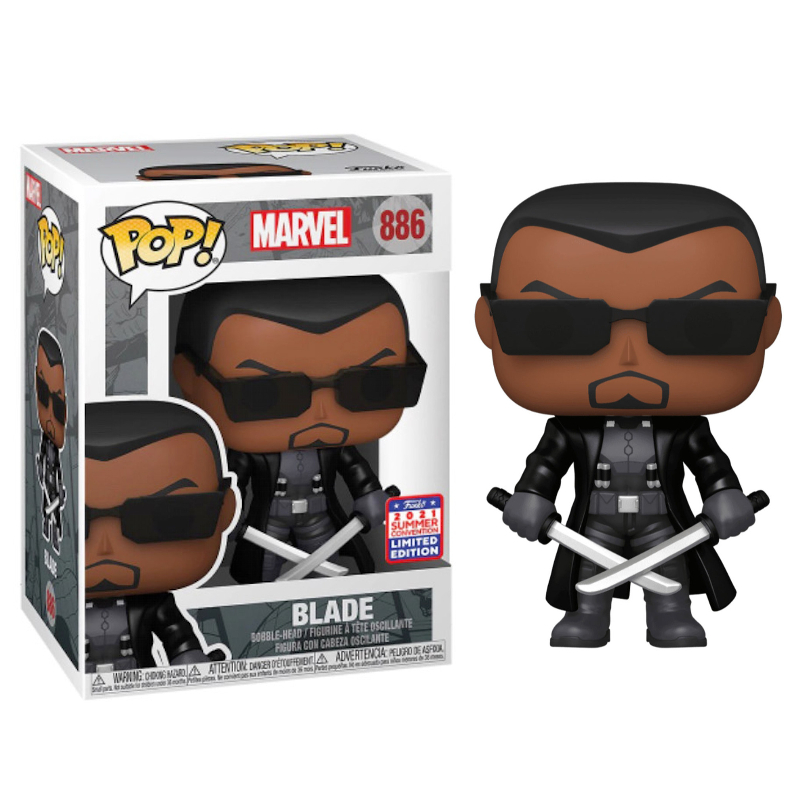 Funko Pop! Marvel Blade 886 Exclusivo Original Colecionavel - Moça do ...