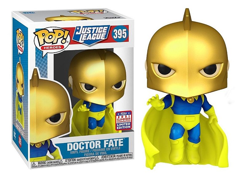Funko Pop! Heroes Justice League Doctor Fate 395 Original - Moça do Pop ...