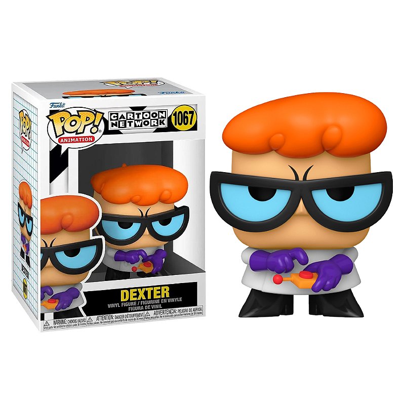 Funko Pop! Animation Cartoon Network Dexter 1067 Original - Moça do Pop ...