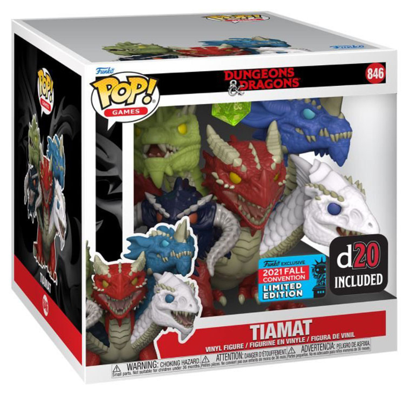 Funko Pop! Games Dungeons & Dragons Tiamat 846 Exclusivo Original ...