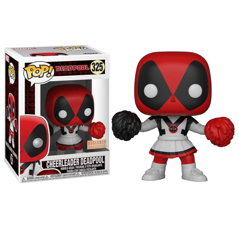Funko Pop! Deadpool Cheerleader Deadpool 325 Exclusivo Original - Moça ...