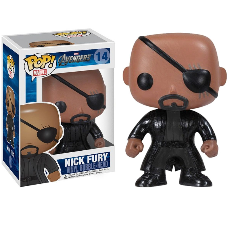 Funko Pop! Marvel Nick Fury 14 Original Colecionavel - Moça do Pop ...