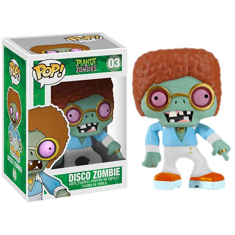 Funko Pop! Games Plants Vs Zombies Disco Zombie 03 Original - Moça do ...