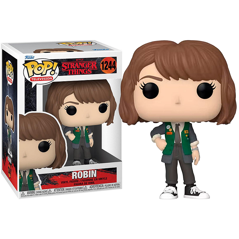 Funko Pop! Stranger Things Robin 1244 Original Colecionavel - Moça do ...