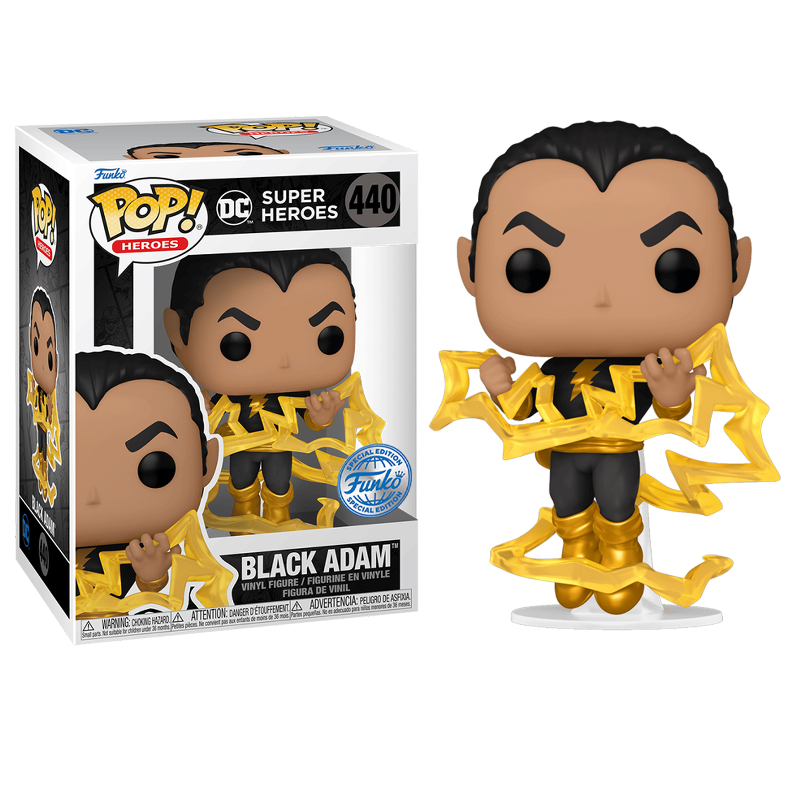 Funko Pop! Filme Adão Negro Black Adam 440 Exclusivo Original - Moça do ...