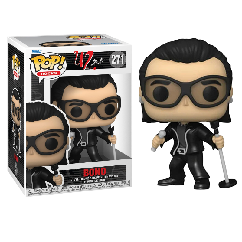 Funko Pop! Rocks U2 Bono 271 Original Colecionavel - Moça do Pop ...