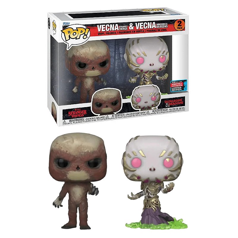 Funko Pop! Dungeons & Dragons Stranger Things Vecna 2 Pack Original ...